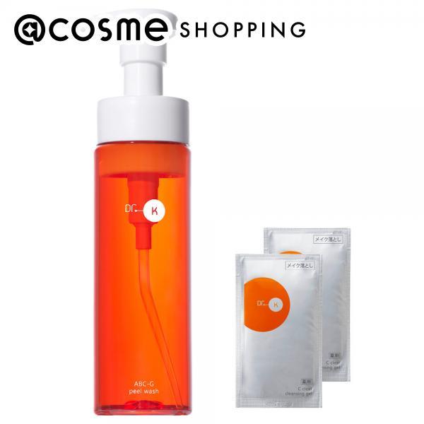 【セット内容】・ABC-Gピールウォッシュ 200mL（洗顔フォーム/現品）・薬用Cクリアクレンジングジェル パウチ 4g×2包（メイク落とし/サンプル）［医薬部外品］販売名：ケイ薬用Cクリアクレンジングジェル■ABC-Gピールウォッシュ美...