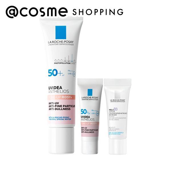 【セット内容】 ・UVイデア XL プロテクショントーンアップ ローズ+ 30mL（化粧下地/現品） ・UVイデア XL プロテクショントーンアップ ローズ+ 3mL（化粧下地/サンプル） ・メラ B3 セラム 3mL（美容液/サンプル）【...