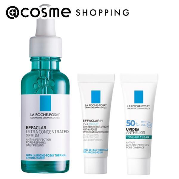 【セット内容】・エファクラ ピールケア セラム 30mL （美容液/現品）     （販売名：ラ ロッシュ ポゼ エファクラ セラム）・エファクラ H イソバイオーム クリーム 3mL （クリーム/サンプル）     （販売名：ラ ロッシュ...