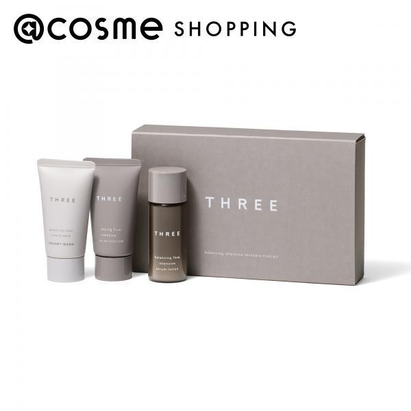 【キット内容】・バランシング クリア クリーミー ウォッシュ 22g・バランシング フロー インテンシブ セラム ローション 28mL・バランシング フロー インテンシブ セラム モイスチャライザー 22mLトライアルや旅行にも便利な、洗顔...