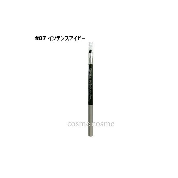 ■メーカークリニーク 　　■商品名クイックライナー フォー アイ インテンス #07 インテンスアイビー■内容量-　■商品説明まるでリキッドのような濃く、印象的な目もとに仕上げる繰り出し式のペンシル アイライナー。 柔らかな感触で、思い通り...