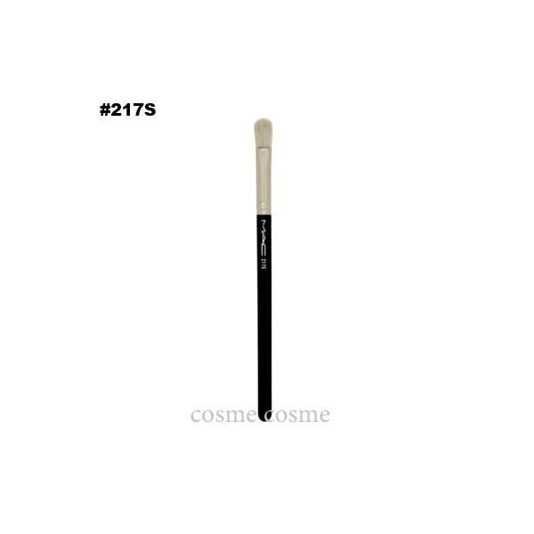 ■メーカーM・A・C　マック　　■商品名マック #217S ブレンディング ブラシ■容量--■商品説明クリームやパウダー製品で目元をぼかしたり陰影をつけたりするのにぴったりの、 柔らかく毛の密度が高いオーバル状のブラシ。 合成繊維毛を使用し...