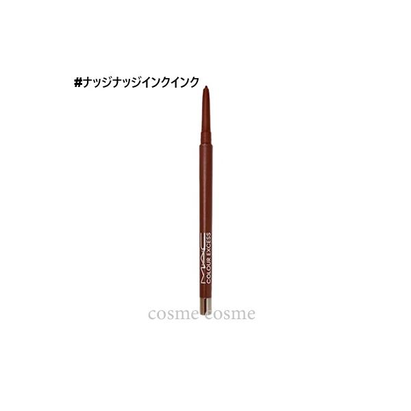 ■メーカーM・A・C　マック　　■商品名カラー エクセス ジェル ペンシル #ナッジナッジインクインク■容量−■商品説明クリーミーな質感で、どんなアイラインも簡単に描けるジェルアイライナー。 ワンストロークで目もとのフォルムを際立たせます。...