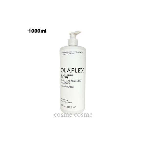 ■メーカーオラプレックス■商品名No.4 ファインボンドメンテナンス シャンプー■内容量 1000ml■商品説明やさしく洗いながら、ボリュームの少ない髪の毛にコシを与え、豊かに見せます。 外部刺激から髪の毛を守りながら、リカバリーが期待でき...