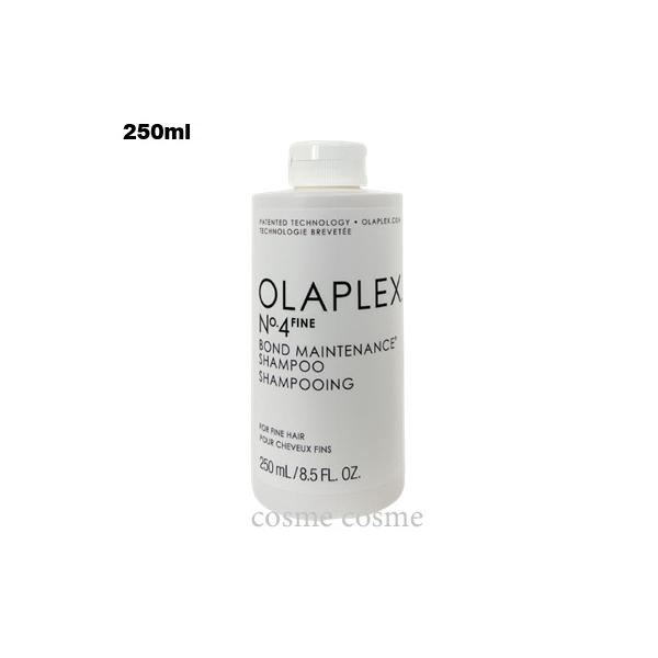 ■メーカーオラプレックス■商品名No.4 ファインボンドメンテナンス シャンプー■内容量250ml■商品説明やさしく洗いながら、ボリュームの少ない髪の毛にコシを与え、豊かに見せます。 外部刺激から髪の毛を守りながら、リカバリーが期待できます...