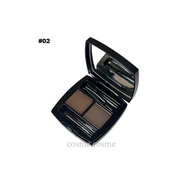 ■メーカーシャネル 　　■商品名　ラ　パレット　スルスィル　ドゥ　シャネル　N　＃02　ミディアム■内容量-■商品説明アイブロウワックスとパウダーがセットになったアイブロウパレット。ワックスをベースに使用することで自然で立体的なアイブロウメ...