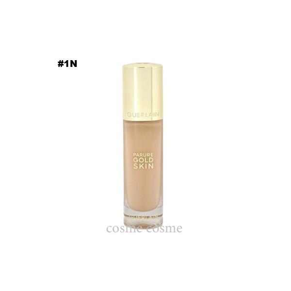 ■メーカーゲラン■商品名パリュール ゴールド スキン フルイド  #1N■内容量35ml■商品説明化粧崩れしにくく、長時間つけたてのような仕上がりと快適なつけ心地が持続します。 24Kゴールドとホワイトピオニーエキスを配合しており、うるおい...