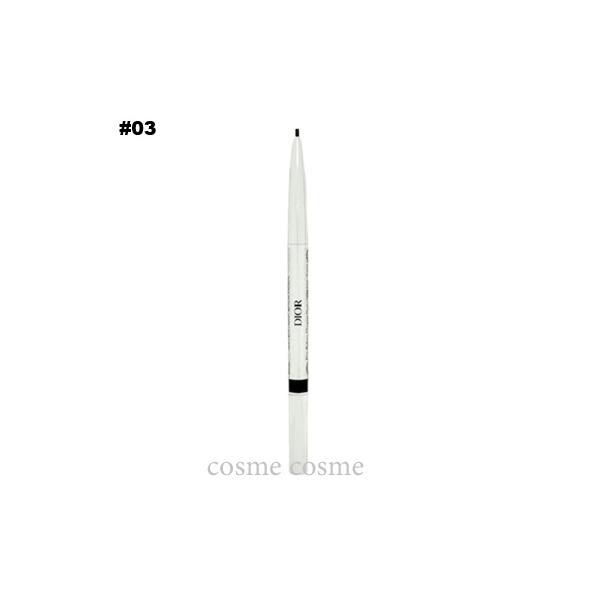 ■メーカークリスチャン ディオール　(Christian Dior)■商品名ディオールショウ カブキ ブロウ スタイラー ウォータープルーフ#03 ブラウン■内容量-■商品説明ナチュラルな美しさを長時間キープ。 繰り出し式の極細な先端が、眉...