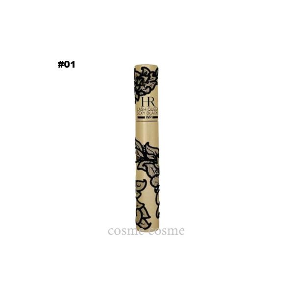 ■メーカーヘレナルビンスタイン■商品名ラッシュクイーン　セクシーブラック　ウォータープルーフ　#01■内容量-■商品説明 スキャンダルラスな、大胆ボリューム魔性のまなざし、罪の領域。 　 そのスキャンダラスなフォルムは、まつ毛の先まで、美し...