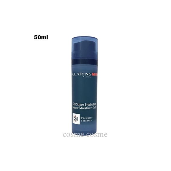 ■メーカー クラランス■商品名メン モイスチャー ジェル SP■内容量50ml■商品説明ジェルタイプは、亜鉛の効果で肌をさらりと、フレッシュな状態に。 イドラレジストボタニカルコンプレックス （保湿成分のヤネバンダイソウエキス、トウロウソウ...