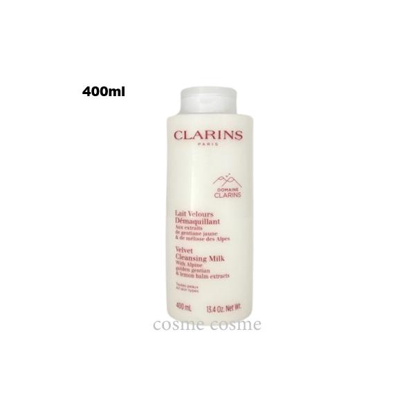 ■メーカー クラランス ■商品名ベルベット クレンジング ミルク■内容量400ml■商品説明ハーブ由来の整肌成分を配合したクレンジングウォーターミルク。 肌当たりの良いミルクがやさしくメイクを落とします。 ※当店の商品は並行輸入品となります...