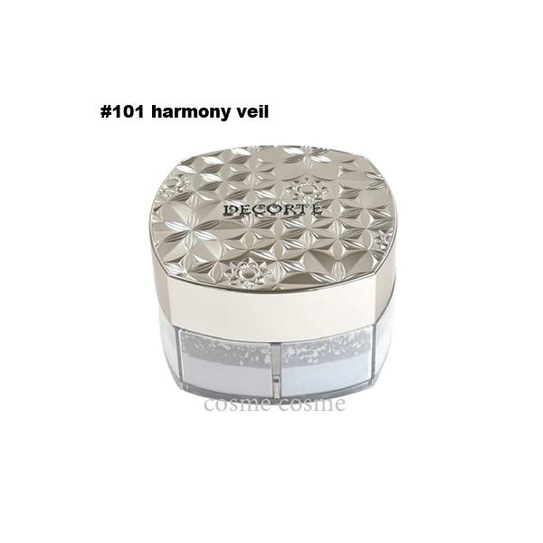 ■メーカーコスメデコルテ■商品名ルース パウダー #101 harmony veil■内容量16g■商品説明【画像についてのお断り】　 画像および画面の性質上、実際のカラーとは異なる場合がございます。 予めご了承願います。また写真画像がない...