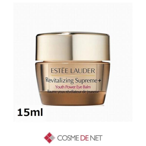 エスティローダー シュープリーム プラス YP アイバーム 15ml もちもち感、強さ、輝き、そしてもちもち感・弾力サポートした新しい印象の目元へ。デリケートな目元にもちもち感と弾力を与え、ふっくらとした印象の目元に仕上げるアイバームです。...