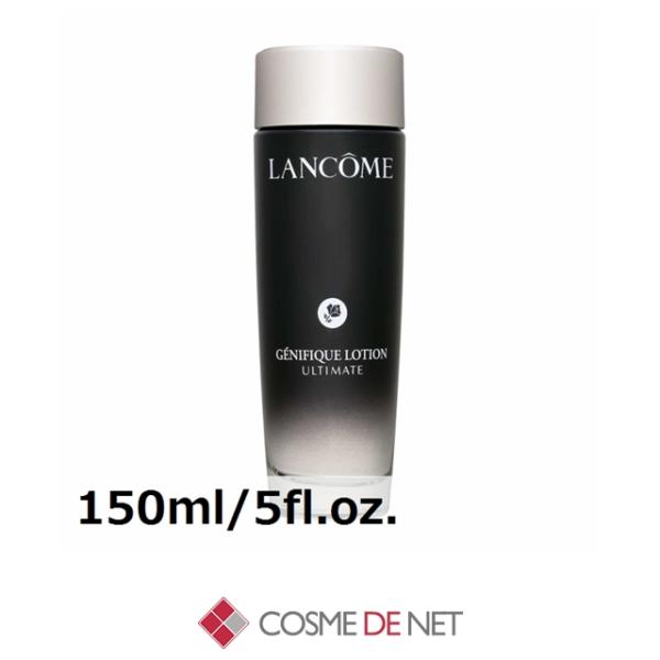 ランコム ジェニフィック アルティメ エッセンス ローション 150ml/5fl.oz. 素早く浸透、なのに、とどまる。だから、美容液級。もちもち感とツヤ。ジェニフィック美容液に配合のβグルカン、さらに3大美容成分を贅沢に事前モニターテスト...
