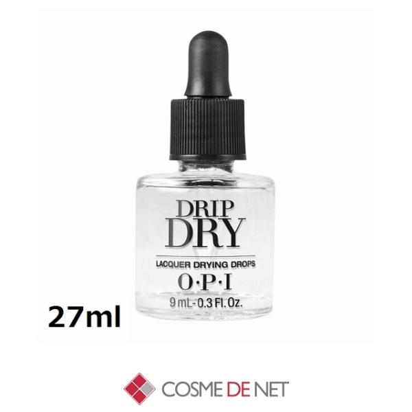 OPI リキッド AL711 ドリップドライ 27ml 甘皮の保湿をしながらネイルラッカーの乾きを早めるドリップタイプの速乾タイプです。ビタミンEとホホバオイル配合で、爪のケアをしながらネイルカラーを綺麗に仕上げることができます。【使用方法...