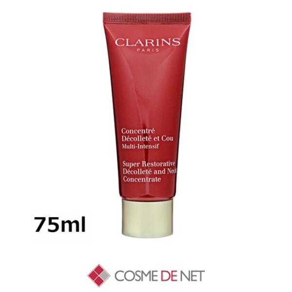 クラランス スープラ ネック デコルテ コンセントレイト 75ml 肌にうるおいを与え、もちもち感や弾力を保ち引き締まった若々しい印象の肌に。やわらかでのびの良いテクスチャー。加齢によるエイジングサインやかさつき、エイジングサイン、色むらな...