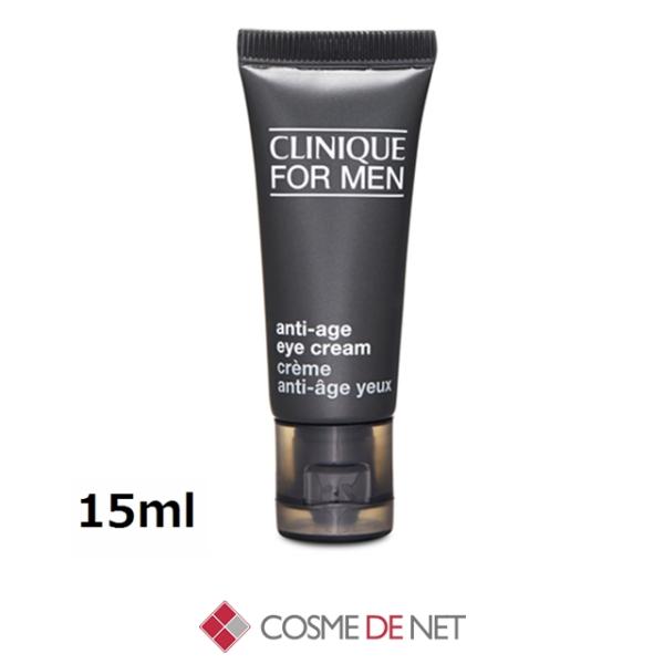 クリニーク クリニークフォーメン AG アイクリーム 15ml エイジングのサインが現れやすい目元のためのスペシャルケア。保湿力のあるトリートメントで目の周辺のエイジングサインを取り除き、生き生きとした印象に。肌をなめらかにし、輝きを与えま...