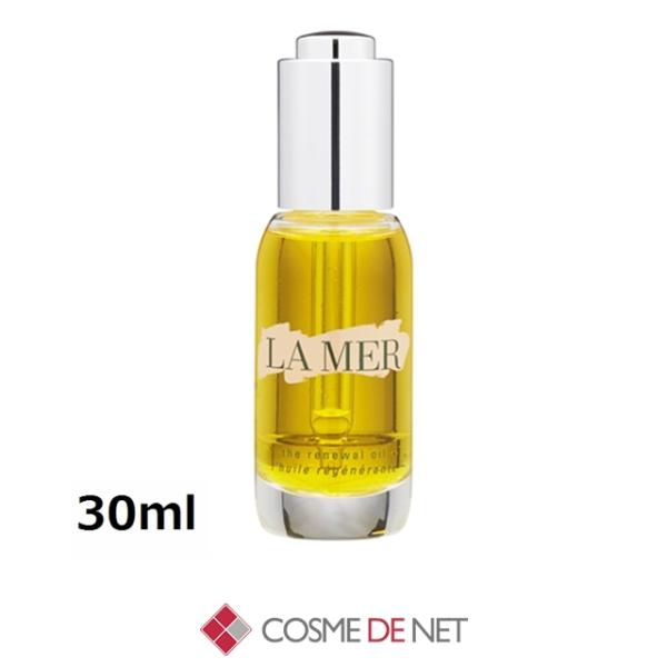 ラメール ザ・リニューアル オイル 30ml つやめく黄金のしずく、素肌をやさしく包み込み、潤いと若々しさをもたらす多オイル。二層のオイルで、水の層とオイルの層になっており、海藻などからなるオリジナル成分ミラクル ブロスのオイルを用いた贅沢...