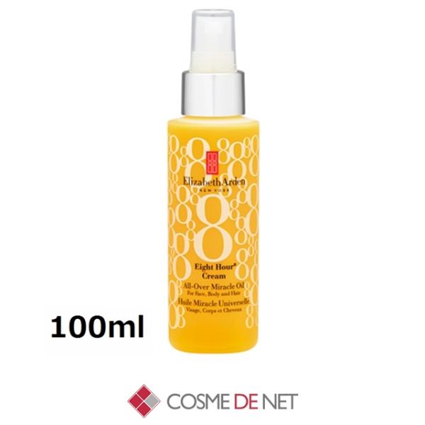 エリザベスアーデン エイトアワークリーム ミラクルオイル 100ml またヘアケアとして毛先になじませることで髪に栄養を与えます。【メイク】【ヘア＆ボディケア】【ヘア＆ボディケア】【母の日】【プレゼント】