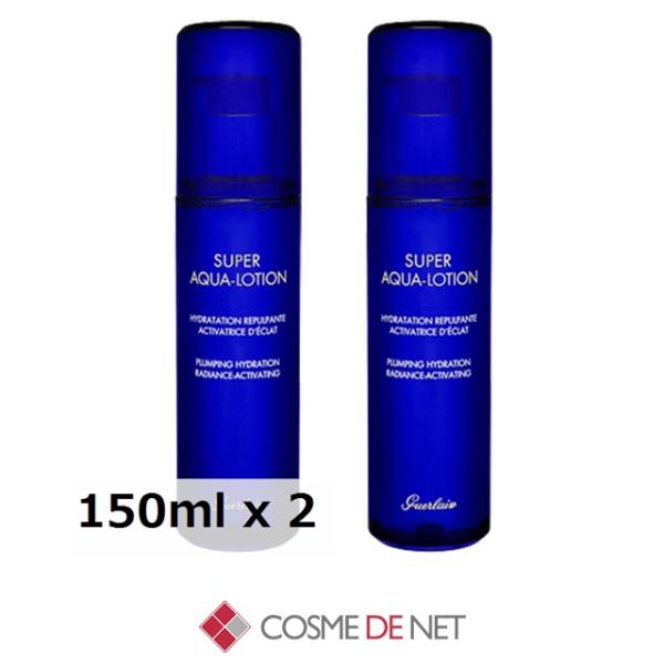 ゲラン スーパー アクア ローション N 150ml 2個セットまた、従来通り肌の角質層の水分浄化サポートにアプローチし肌の角質層の水分の質を高めます。フレッシュでベルベットのようにやわらかい感触は、肌に溶け込むように行き渡り、瞬時にみずみ...