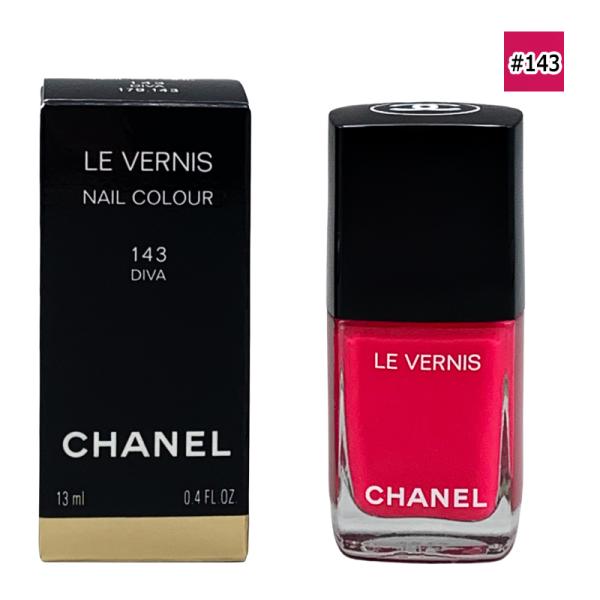 ブランド：シャネル CHANEL商品名：ヴェルニ #143 ディヴァ内容量：13ml生産国：フランス種類：ネイル エナメル商品説明：鮮やかな発色と上品なつやで、洗練された指先を演出するネイルカラー。なめらかに広がり、ムラのない美しい仕上がり...