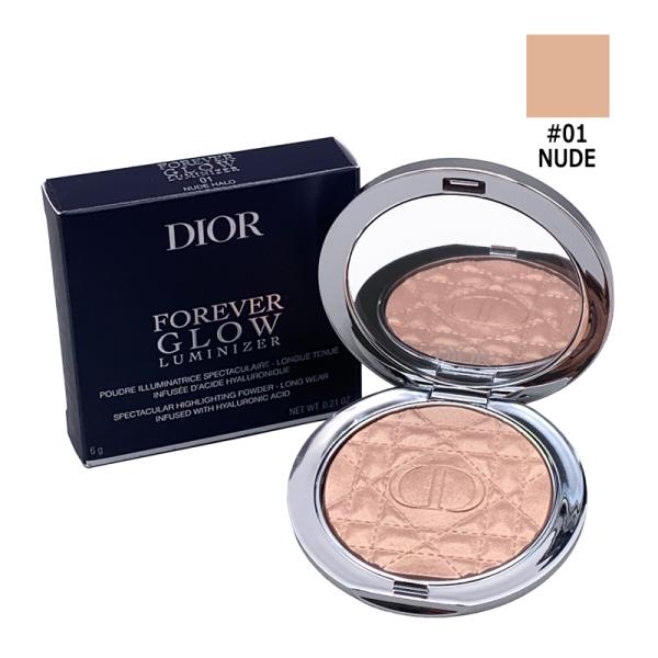 ブランド：クリスチャンディオール商品名：ディオールスキン フォーエヴァー グロウ ルミナイザー #01 NUDE内容量：6g生産国：イタリア種類：プレストパウダー商品説明：肌に光のヴェールと透明感を纏うジェル パウダー ハイライターカラー：...