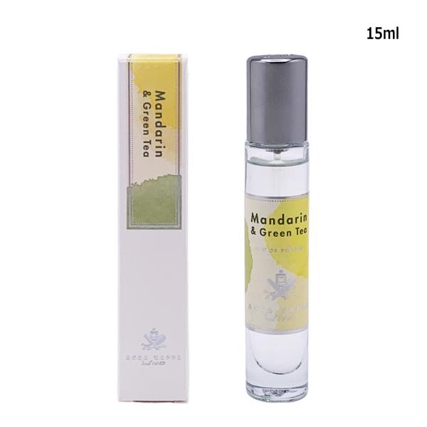 ブランド：アッカカッパ ACCA KAPPA商品名：マンダリン&amp;グリーンティ オードパルファン内容量：15ml生産国：イタリア種類：香水・レディース商品説明：みずみずしくフレッシュなマンダリン。柑橘系のさわやかな香りメーカー：アッカ...