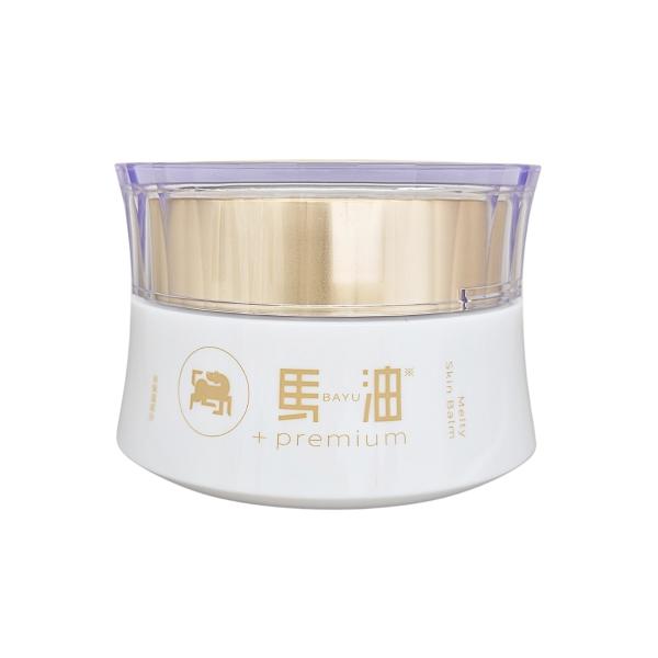馬油＋premium メルティスキンバーム（保湿オイル）40g（バーユプラスプレミアム）次世代型レチノイド* で贅沢エイジングケア**肌なじみが良い馬油***に安定型レチノール誘導体グラナクティブレチノイド*を配合。バームに閉じ込めた美容オ...