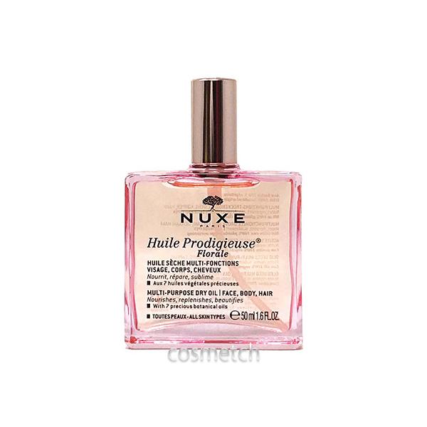 サラリとしたテクスチャーで、なめらかでツヤやかな肌や髪へと導いてくれる美容オイル。顔、体、髪とマルチに使用可能、フレッシュで輝くようなフローラルの香りです。広告文責・セレクティヴ株式会社（03-5807-0882） 区分 化粧品・フランス