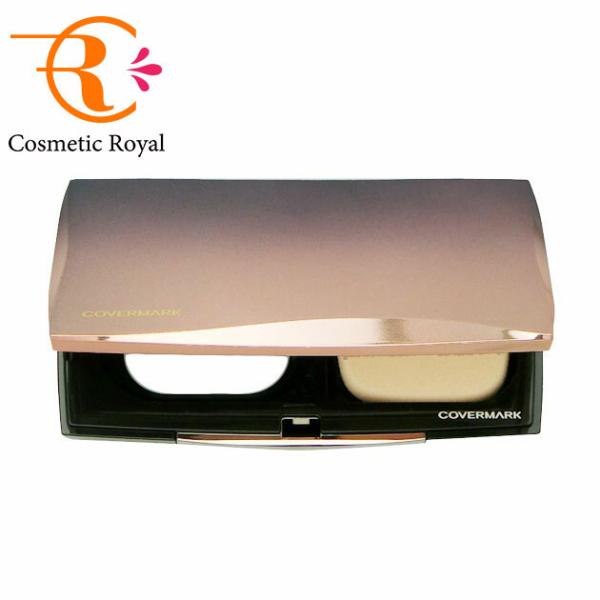 ＜ケース＞カバーマーク　フローレスフィット（リフィル）専用のコンパクトケースです。スポンジ付き。