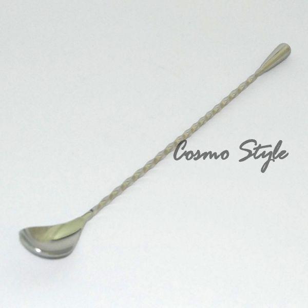 しずく ［18-8］バースプーン M 24cm 273-SIZUKU-BARSPOON-S バーグッズ ワイン シャンパン グラス シェーカー