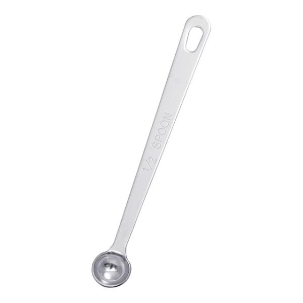 ●規格：1／2スプーン●容量(cc)：0.5●全長(mm)：110