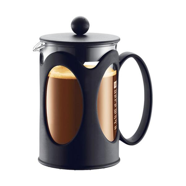 ●メーカー品番：10683-01●規格：4カップ用●直径×高さ(mm)：106×157●容量(cc)：500●ボダム社はスイスに本社を置き世界各国に直営店やショップなどを展開しているメーカーです。その理念は機能的で優れたデザインの商品を適正...