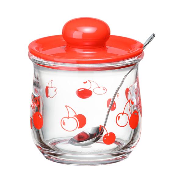 ●直径×高さ(mm)：94×114●容量(cc)：370●質量(g)：193●ブルームシリーズ●材質：メタクリル樹脂(耐熱70℃)