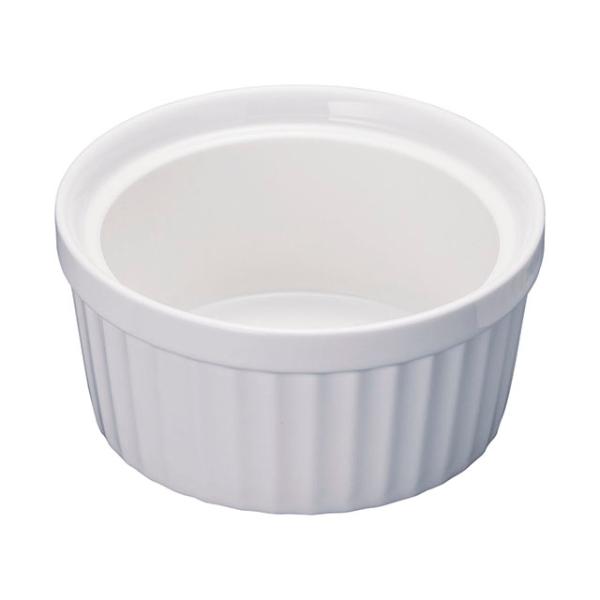 ●品番：BA3263-1●直径×高さ(mm)：103×50●容量(cc)：200●内径×深さ(mm)：85×36●材 質：耐熱陶器耐熱温度：260℃●オーブン・電子レンジに使用できます。※直火にはかけられません。