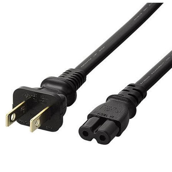 AC電源ケーブル 2ピンソケット(メス)⇔2ピンプラグ(オス) 1.2m PSE認定品 ACコンセント コネクタ 8字の型ソケット メガネ型■コネクター形状:ACアダプター側:2ピンソケット(メス)、ACコンセント側:2ピンプラグ(オス)■...