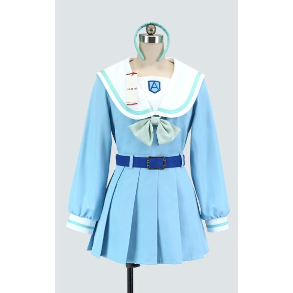 トロピカル〜ジュ！プリキュア 涼村さんご 制服 刺繍ワッペン・パニエ