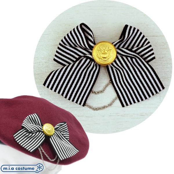 マリンテイストがとってもかわいいブローチです♪いつもと気分を変えたい時に♪お手ごろ価格なので何個あってもうれしいですよね♪コスプレ メイド服　パーティグッズ ウェイトレス 衣装 コスチューム ハロウィン ゴシック　ゴスロリ　ピンブローチ　カ...