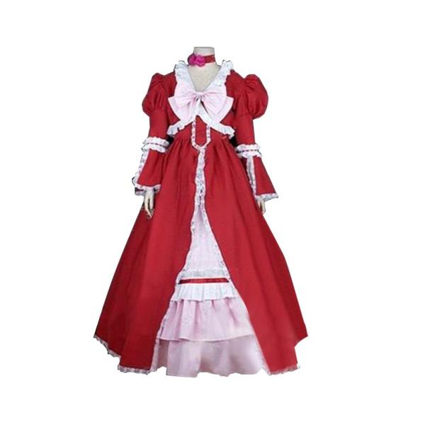 【商品状態】新品未使用品  【サ　イ　ズ】（ご注文後にサイズをご指定下さい）  【素　　　材】ポリエステル生地、綿など       【セット内容】ワンピース、飾り物【備　　　考】