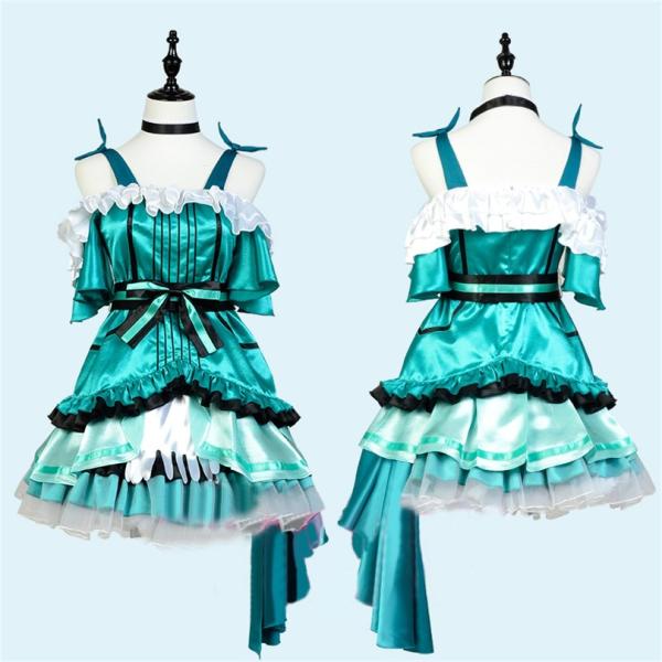 【商品状態】新品未使用品  【サ　イ　ズ】（ご注文後にサイズをご指定下さい）  【素　　　材】ポリエステル生地、綿など       【セット内容】靴下、手袋、腿飾り、腕飾り、上着、スカート、首飾り、ベルト、腰蝶結び、髪飾り【備　　　考】