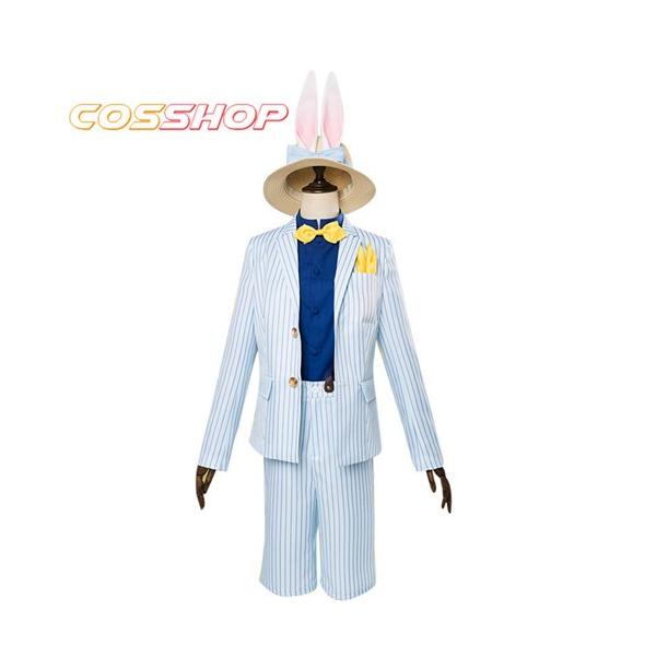 【商品状態】新品未使用品  【サ　イ　ズ】（ご注文後にサイズをご指定下さい）  【素　　　材】ポリエステル生地、綿など       【セット内容】シャツ　コート　ショットパンツ　帽子　眼カバー　ソックス　首飾り　ポケット飾り ストラップ。【...