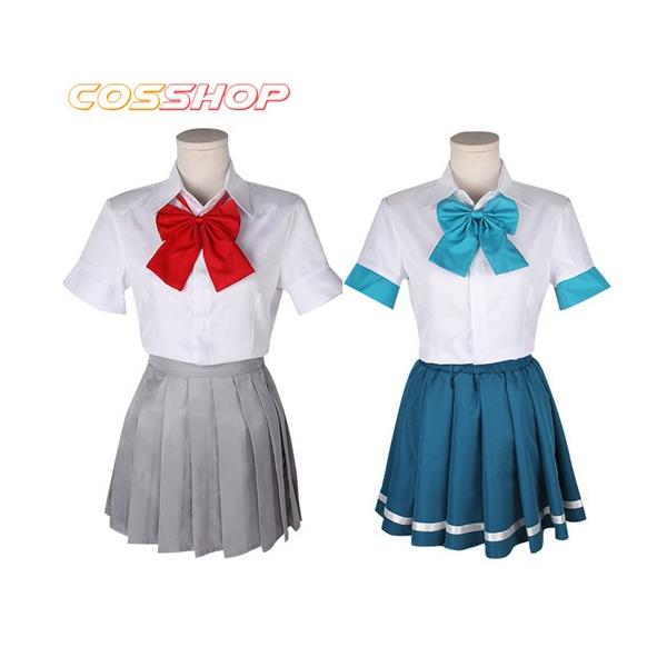 【商品状態】新品未使用品  【サ　イ　ズ】（ご注文後にサイズをご指定下さい）  【素　　　材】ポリエステル生地、綿など       【セット内容】シャツ、リボン、スカート。【備　　　考】