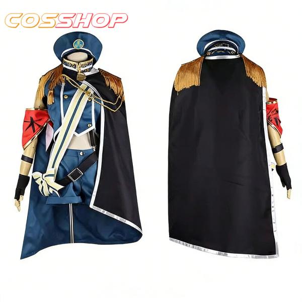 【商品状態】新品未使用品  【サ　イ　ズ】（ご注文後にサイズをご指定下さい）  【素　　　材】ポリエステル生地、綿など       【セット内容】帽子、トップ、ケープ、ズボン、手袋、腕飾り、腕章、バッグ、リボンのタスキ、靴下(飾りベルト含み...