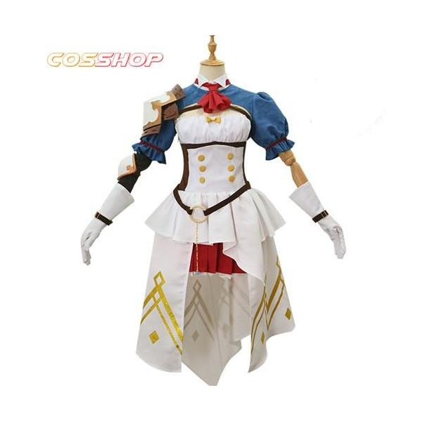 【商品状態】新品未使用品  【サ　イ　ズ】（ご注文後にサイズをご指定下さい）  【素　　　材】ポリエステル生地、綿など       【セット内容】ワンピース、首飾り、手袋、手首飾り、スカート、足カバー、髪飾り、鎧【備　　　考】