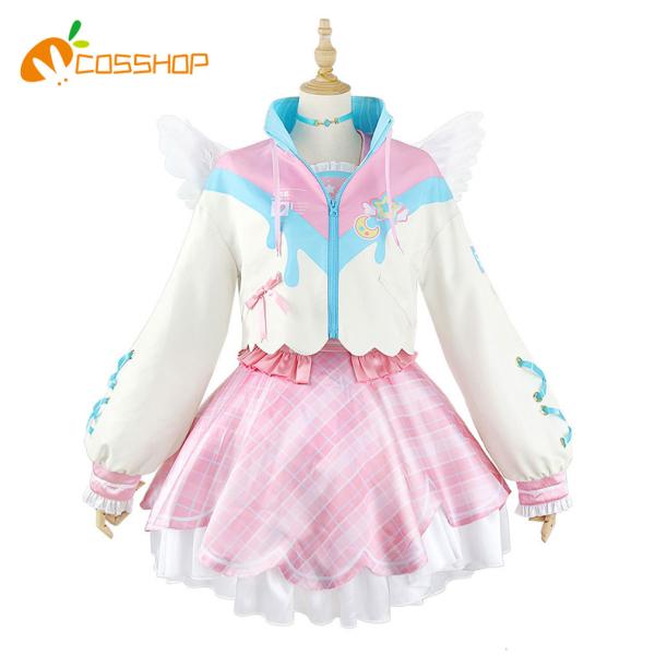 【商品状態】新品未使用品  【サ　イ　ズ】（ご注文後にサイズをご指定下さい）  【素　　　材】ポリエステル生地、綿など       【セット内容】長袖ジャケット＋半袖トップス＋裏地＋スカート＋ショートパンツ＋羽織りもの+ 靴下*2 + 靴下...