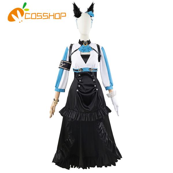 【商品状態】新品未使用品  【サ　イ　ズ】（ご注文後にサイズをご指定下さい）  【素　　　材】ポリエステル生地、綿など       【セット内容】コート、スカート、耳、髪飾り、ネクタイ、袖章、手袋、腕飾り、靴下、尻尾【備　　　考】