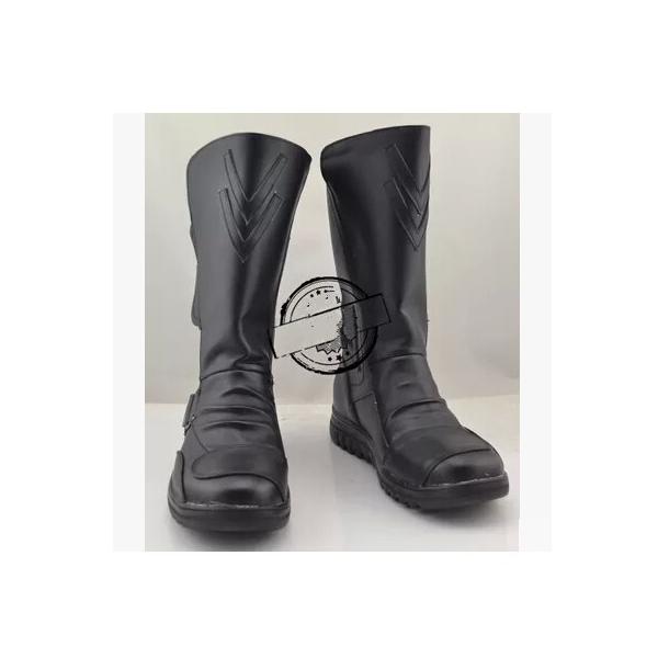 【商品詳細】新品未使用品【素　　材】合皮【セット内容】写真とおり【サ　イ　ズ】 筒丈、履き口、脹脛周り(cm）（ロングブーツタイプの場合は必要です ）を詳しく教えていただきますようお願いします。 注意：男性の26cm以上、女性の27cm以上...