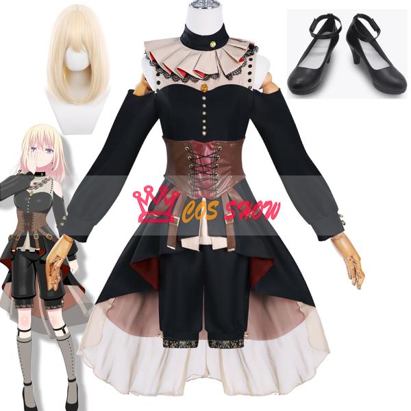 【セット内容】：セット内容は写真の通りすべて含まれています。【素材】：ポリエステル、コットンなど。※靴のサイズ：22.5cm〜29cm　素材：合皮合皮、ゴム等※ウィッグ：専用ネットを無料で差し上げます。　高品質耐熱ファイバー人工毛ですので、...