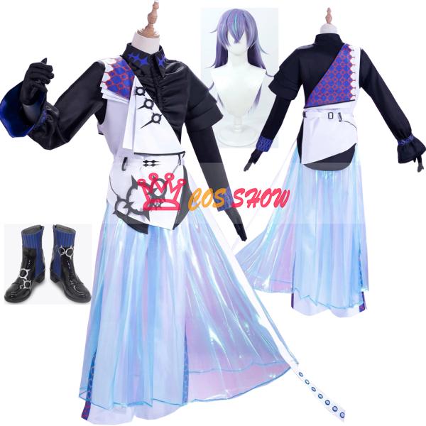 【セット内容】：セット内容は写真の通りすべて含まれています。【素材】：ポリエステル、コットンなど。※靴のサイズ：22.5cm〜29cm　素材：合皮合皮、ゴム等※ウィッグ：専用ネットを無料で差し上げます。　高品質耐熱ファイバー人工毛ですので、...