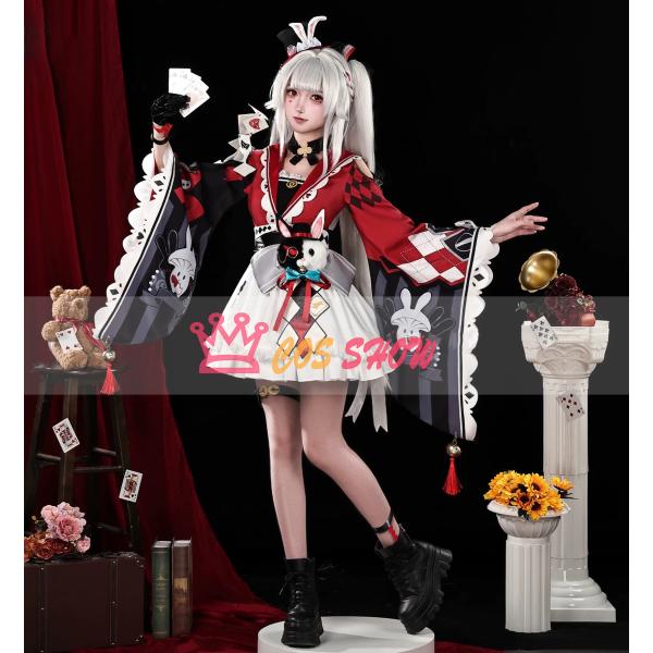 【セット内容】：セット内容は写真の通りすべて含まれています。【素材】：ポリエステル、コットンなど。※靴のサイズ：23cm〜26.5cm　素材：合皮合皮、ゴム等※ウィッグ：専用ネットを無料で差し上げます。　高品質耐熱ファイバー人工毛ですので、...